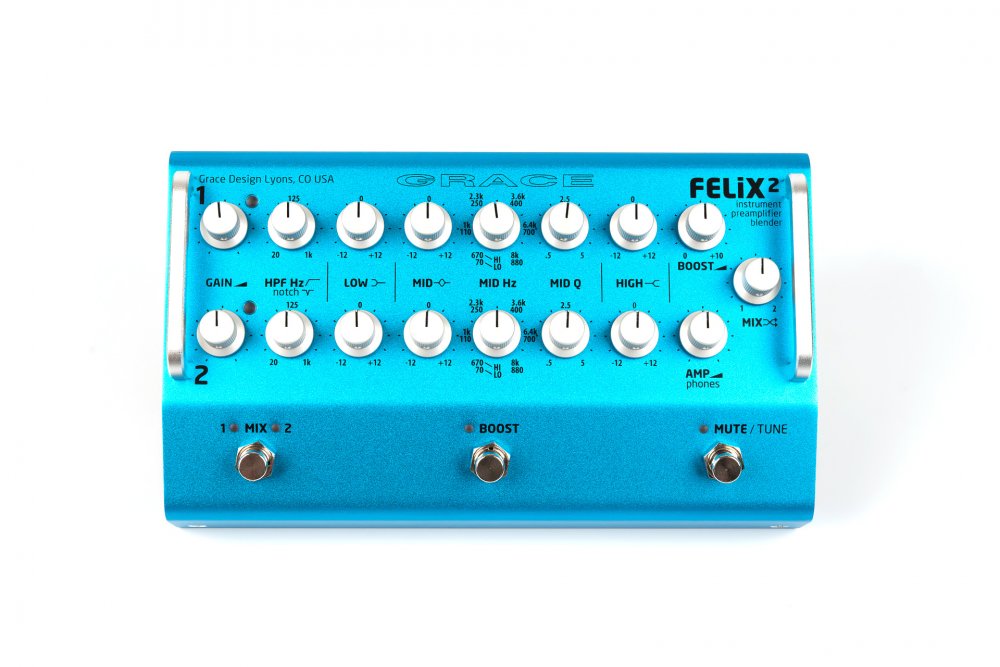 Buy GRACE DESIGN Felix Limited Edition Blue - Dual Mic-Preamps | Canada ...